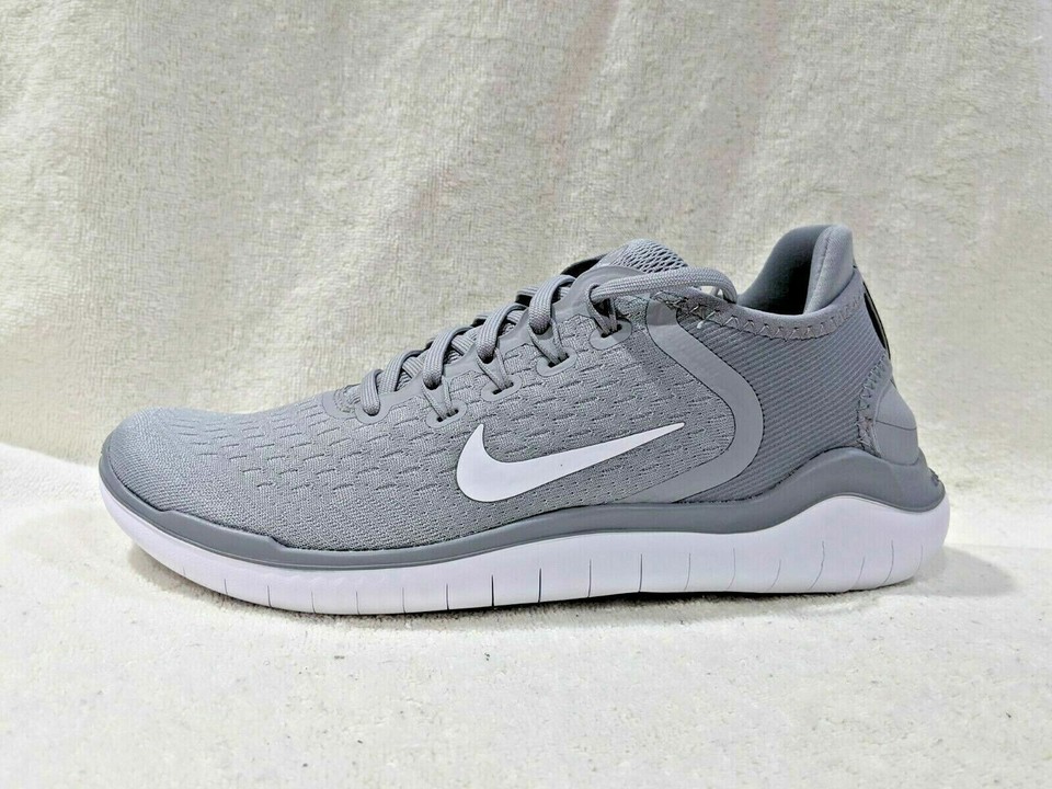 Nike Men's Free RN 2018 Wolf Grey/Wht Running Shoes - Asst Sizes NWOB ...