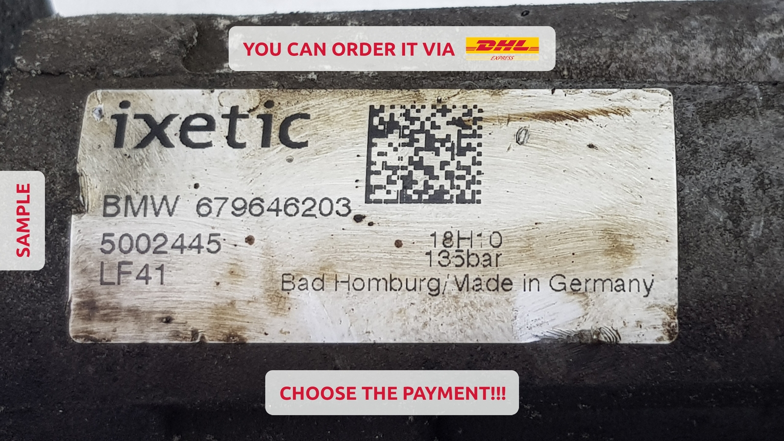 OE+Original+Equipment+BMW+Power+Steering+Pump+32416796462+X5+E70+xDrive ...