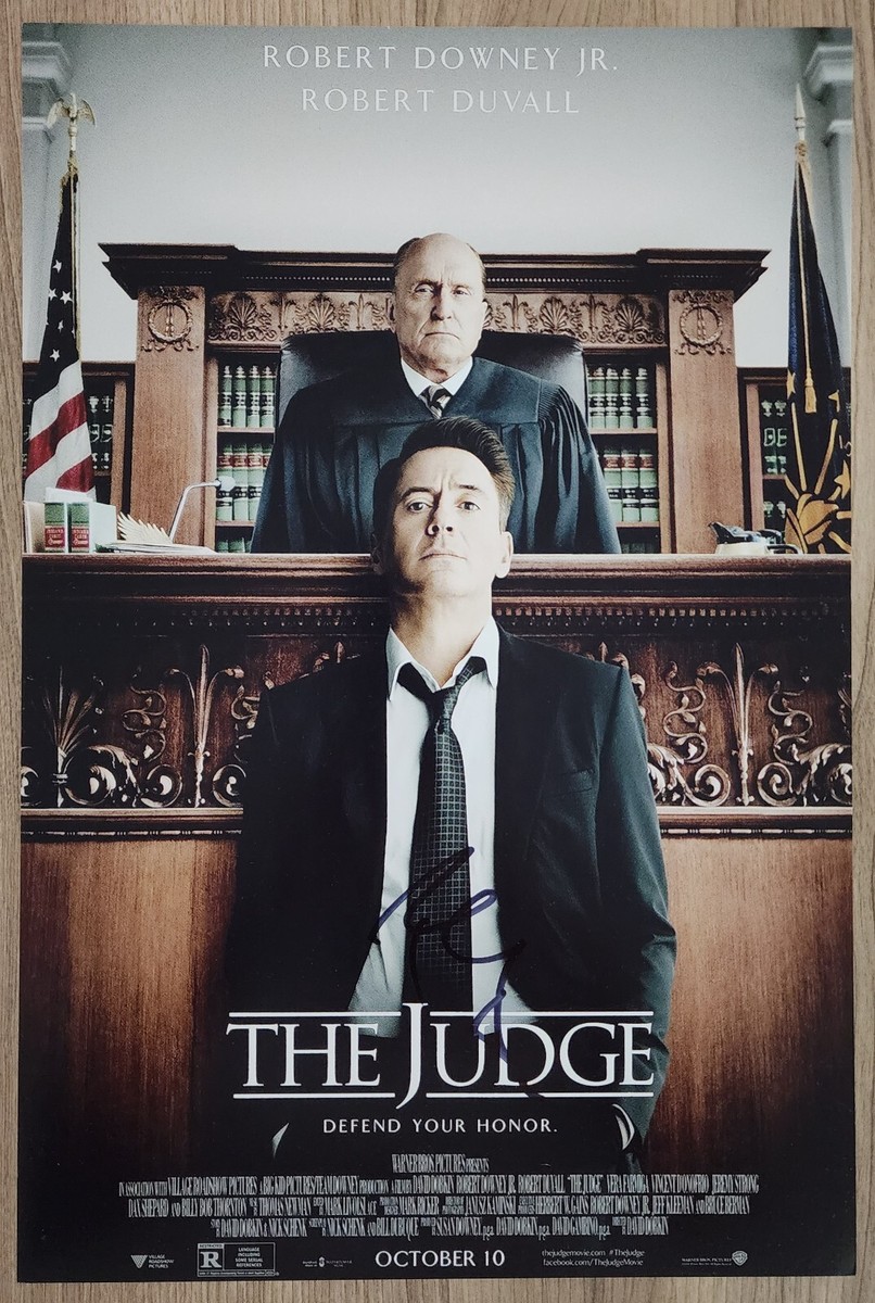Judge Robert Downey Jr Poster