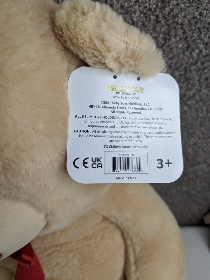Kellytoy 36" Giant Plush Teddy Bear Super Soft (Tan) Perfect For ...