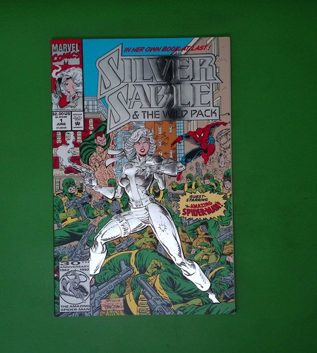 SILVER SABLE AND THE WILD PACK #1 HIGH GRADE 1ST APP MARVEL COMIC BOOK ...