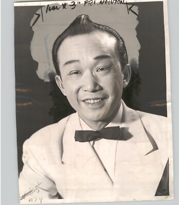 Film Actor SAMMEE TONG Andy Wong's Chinese Sky Room PORTRAIT 1943 Press ...