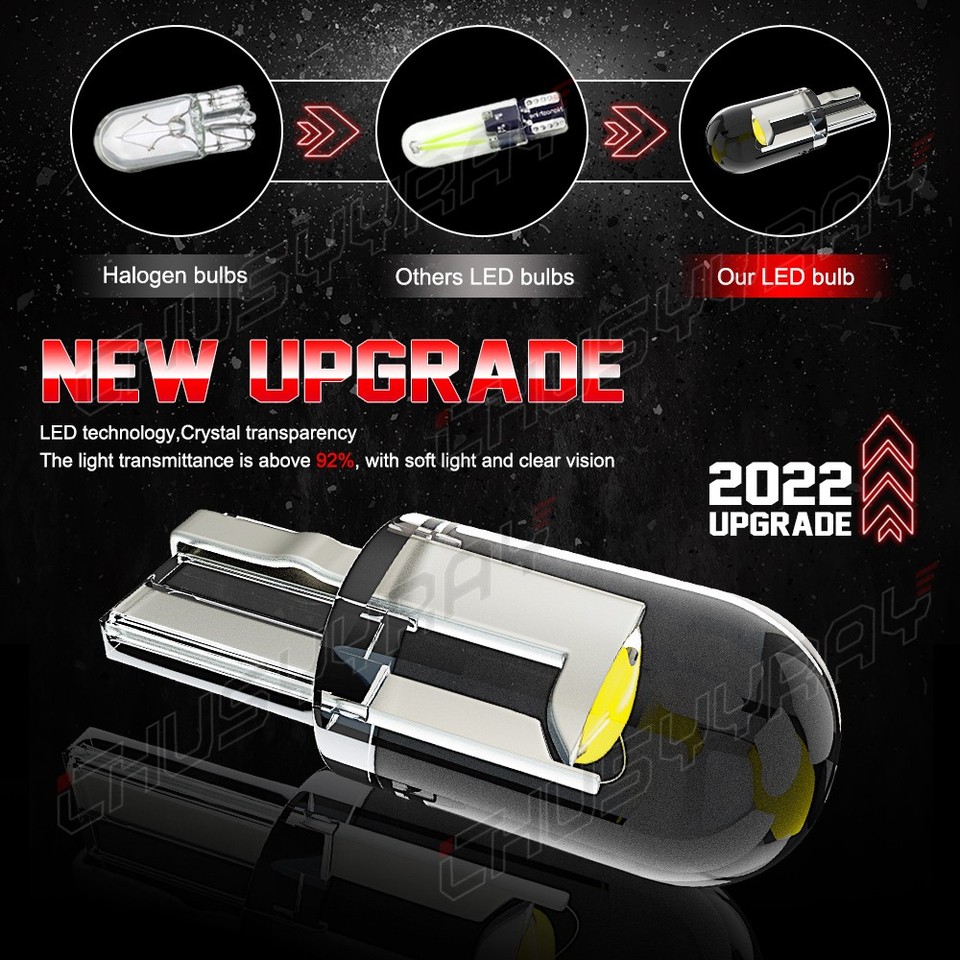 Fit For Audi A3 8V 8P 8L TDI Led Super White COB Side Light Bulb 1996 ...