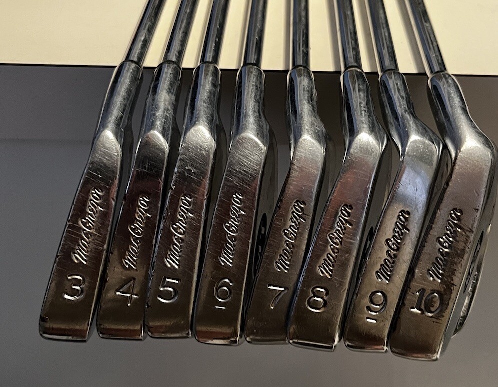Vintage MacGregor MT Iron Set RH 3-10 Stiff Shaft Matching Numbers ...