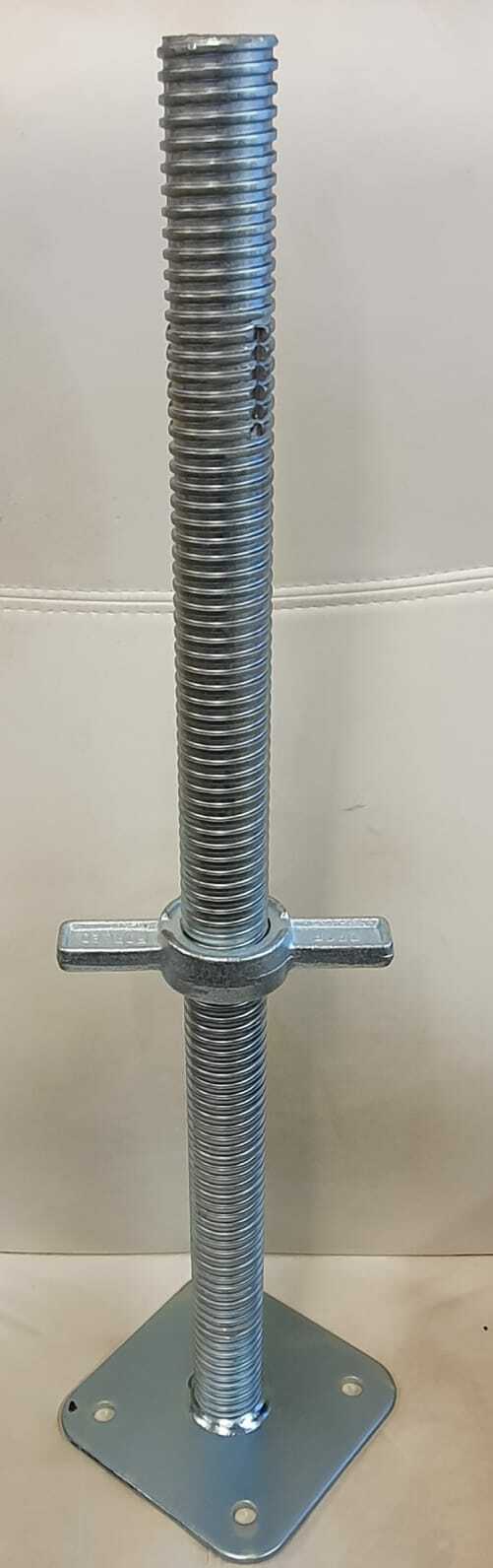 Tower adjustable Leg to fit 1 3/4" scaffolding tower with Base plate ...