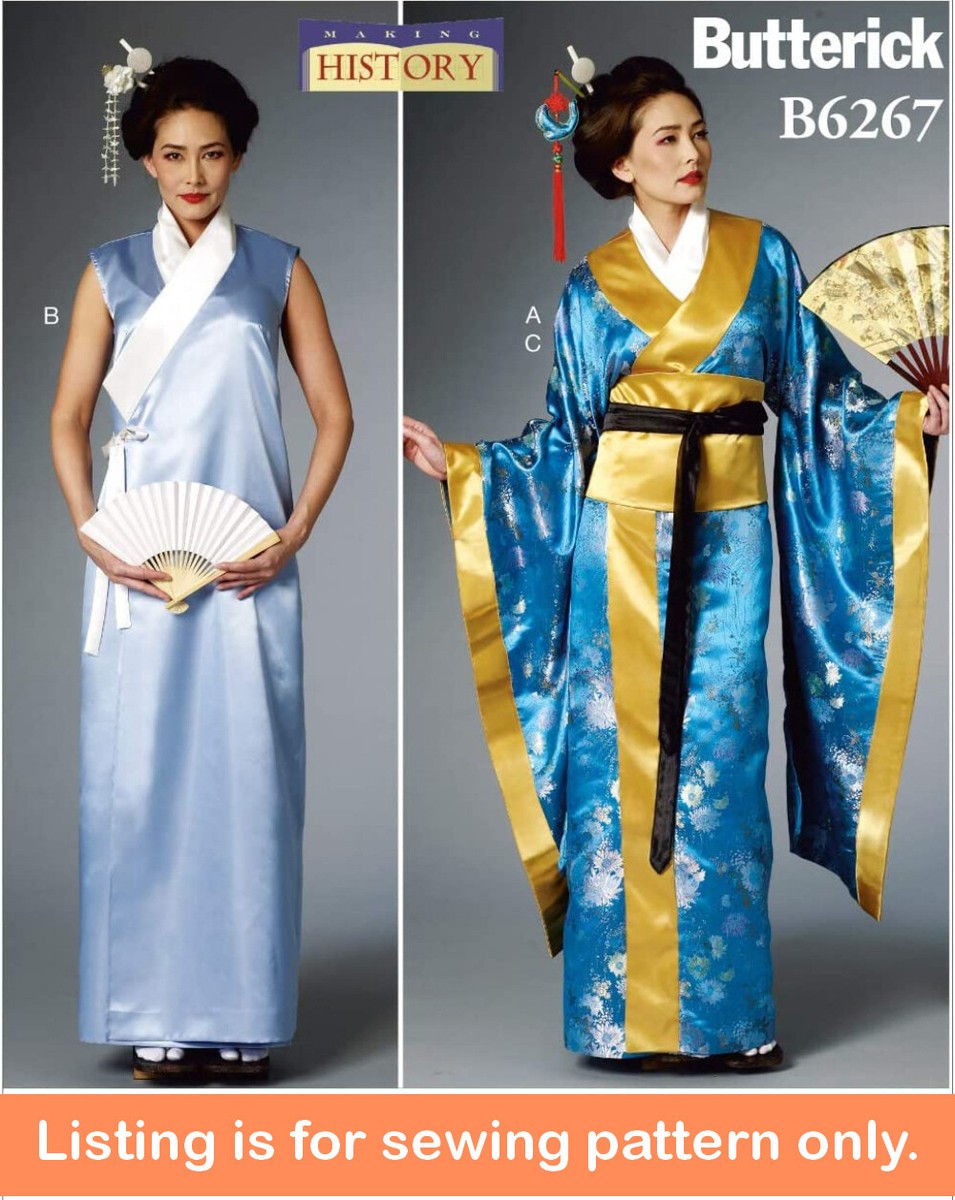 Traditional Kimono Sewing Pattern