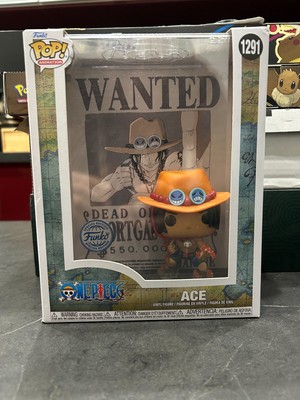 Funko Pop! Animation One Piece Cover Wanted Ace 1291 Pop #1291 | eBay