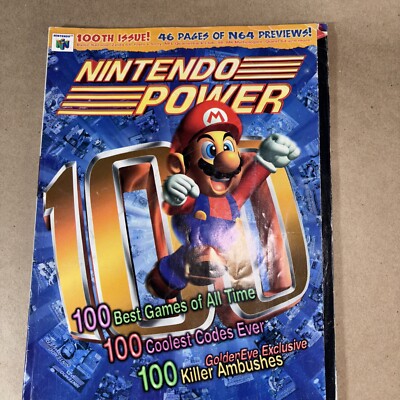 Nintendo Power Magazine Vol 100 September 1997 100th Issue with ...