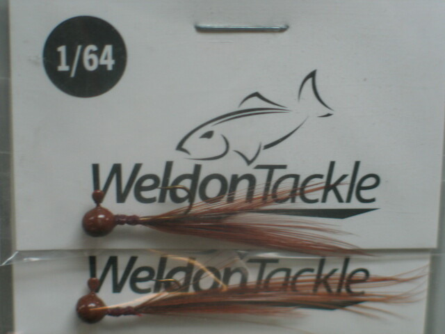 Lot Of 12 Weldon Mini Foo Jigs 1/64oz BROWN Steelhead/Trout Jigs | eBay