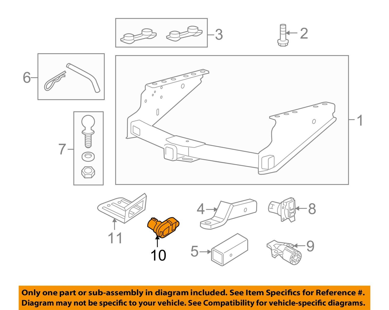 FORD OEM 09-14 F-150 Rear Bumper-Socket 9U5Z14489MAA | eBay