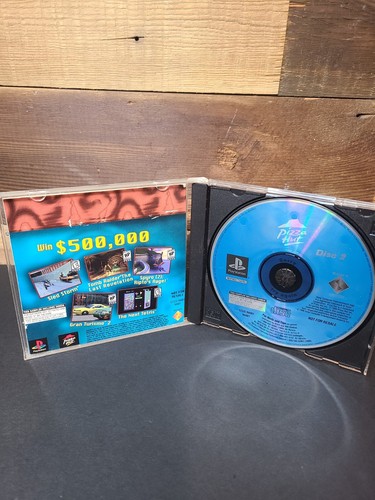 Vtg Pizza Hut PS1 Demo Dics Playstation Tested WORKS! 5 Games 1999 Sony ...
