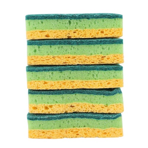 Non-Scratch Cellulose Household Kitchen Sponges, Dishes Sponge 5 ...