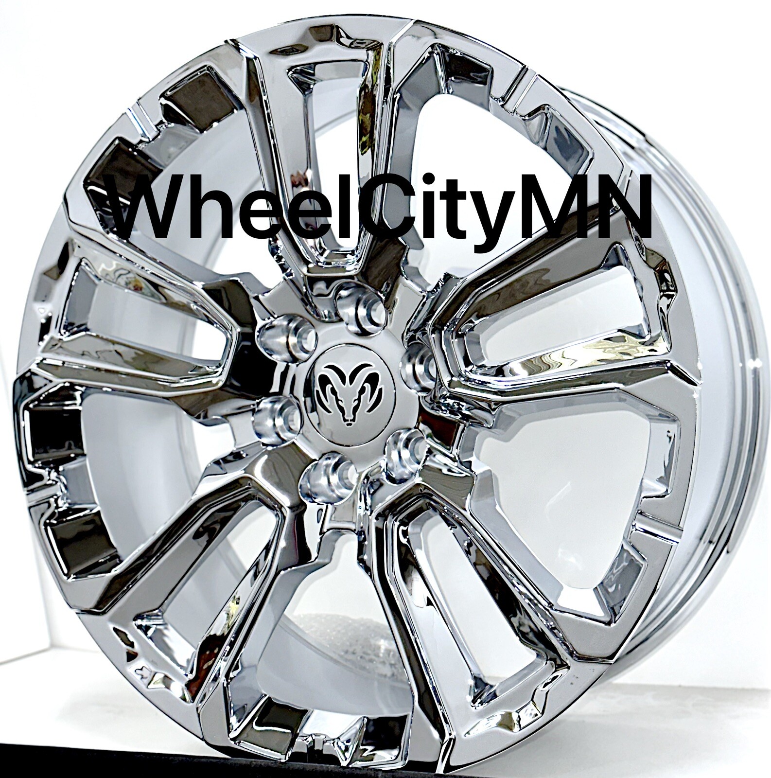 22” chrome OE 84582669 replica wheels fits 2019 2023 RAM 1500 Limited ...
