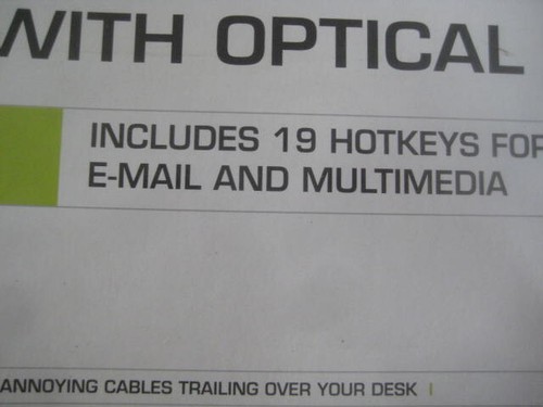 Medion Multimedia Wireless Computer Keyboard & 5 Button Scroll Optical ...