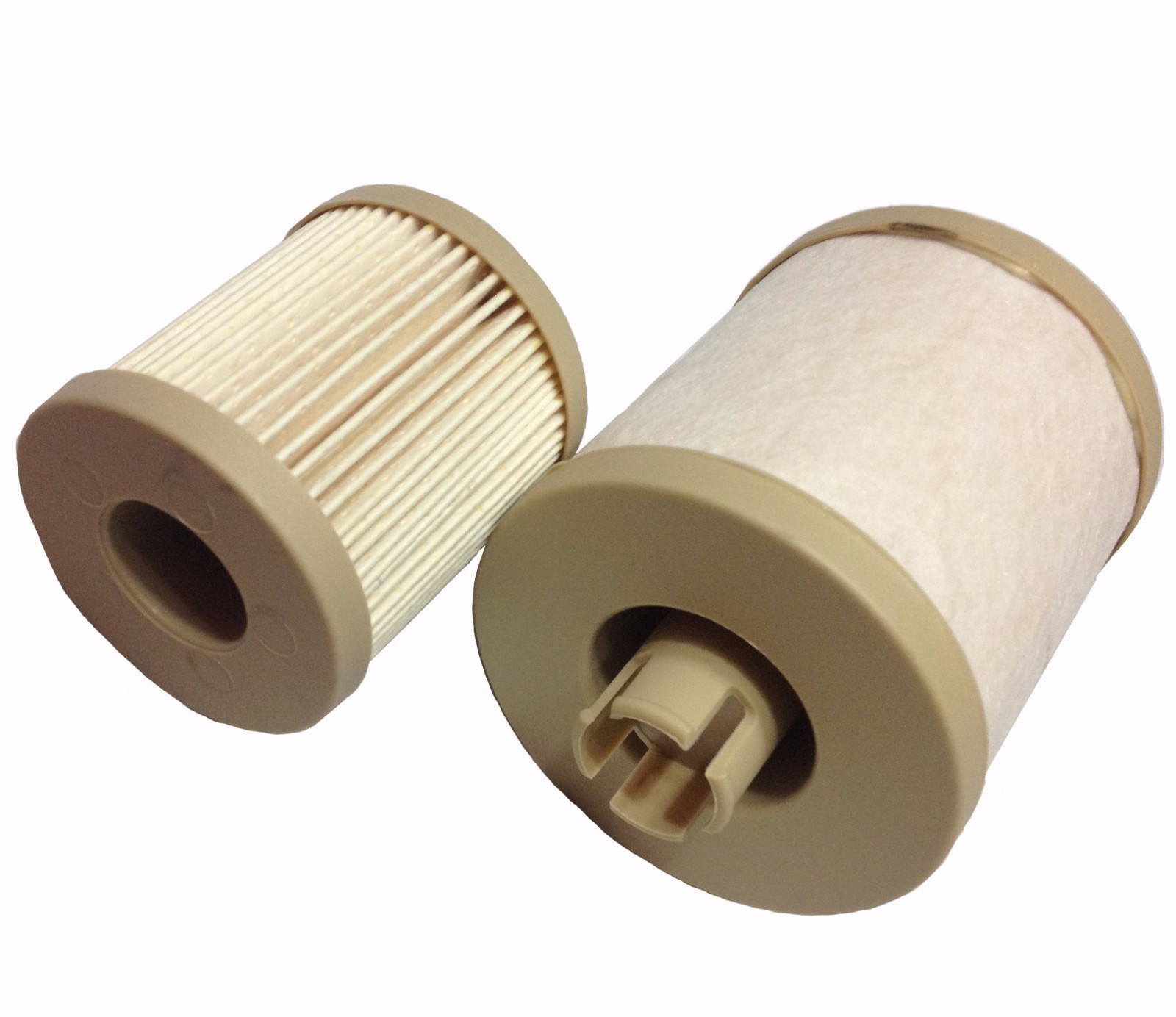 Fuel Filter set FD4604 Both Upper and Lower Filter FITS: 2003- 2007 ...