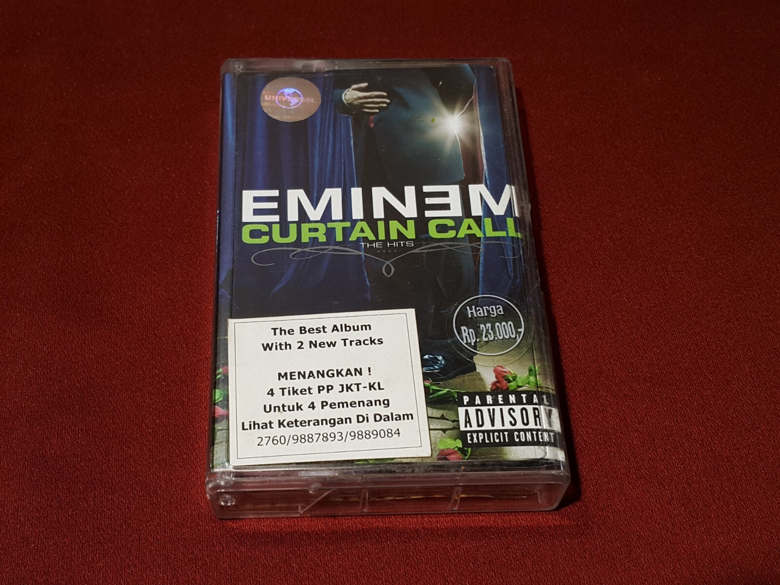 Eminem Curtain Call Back