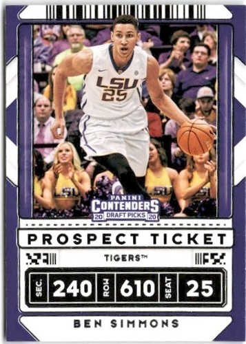 2020 Panini Contenders Draft Picks #14 Ben Simmons | eBay