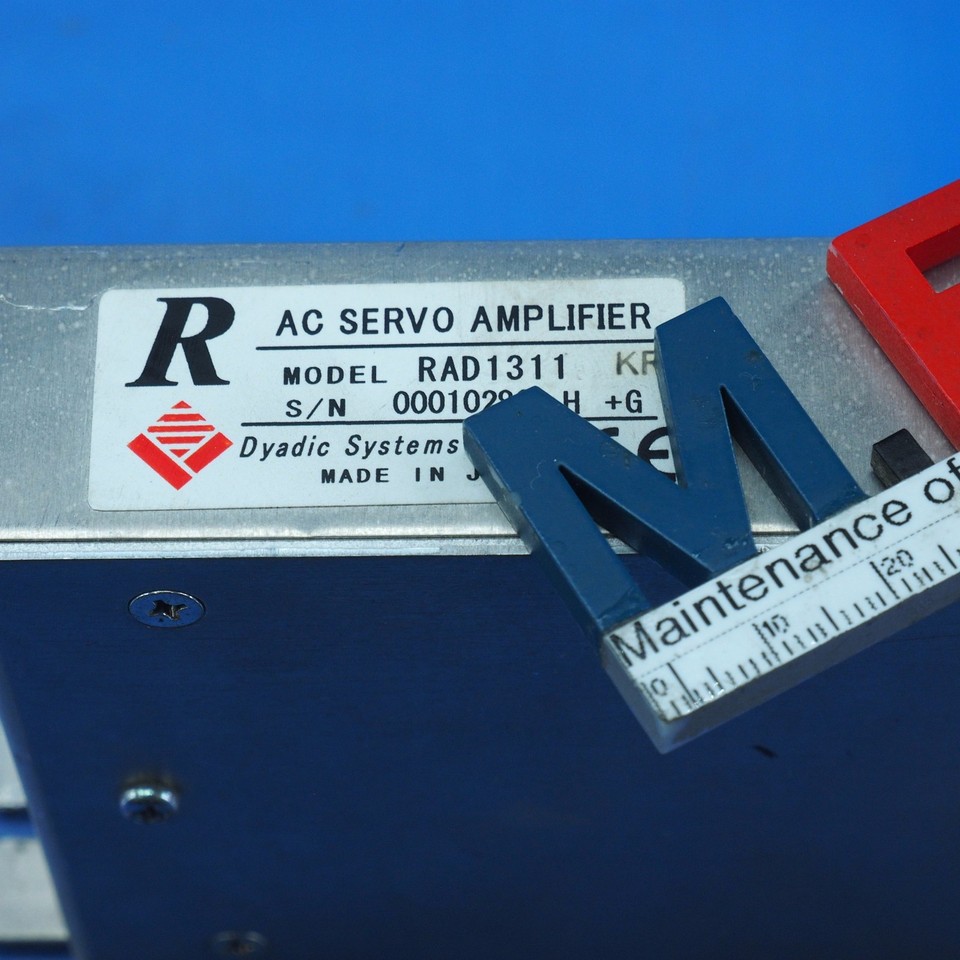 Dyadic System Ac Servo Amplifier Rad1311 60Days Warranty | eBay