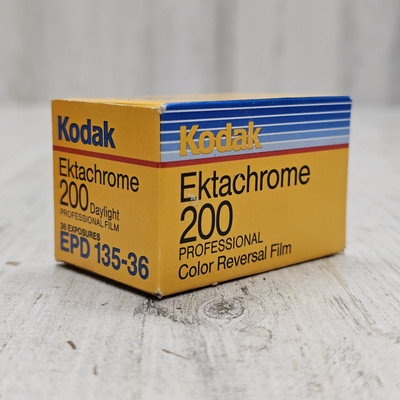 Kodak Ektachrome 200 35mm Color Slide Film 36 Exp/Roll, Exp. Date 1996 ...
