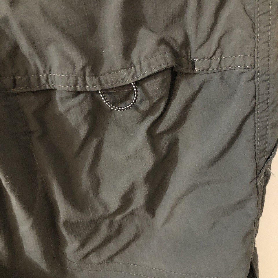 Columbia Gray Sun Protection Pants 2 Light Weight Front & Back Pockets ...