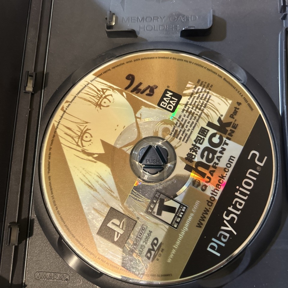 DOT .Hack Quarantine Part 4 The Final Chapter PS2 Game & Box | eBay