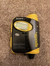 Sony Wm-fs393 Sports Walkman Am/fm Stereo Cassette Player for sale ...