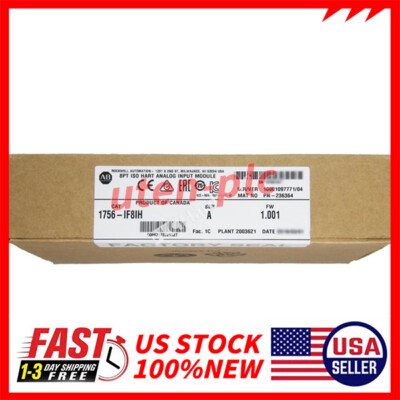 Allen-Bradley 1756-IF8IH PLC Brand New ControlLogix 8 Pt A/I HART ...