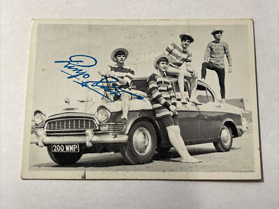 1964 Beatles B&W Series 1 Ringo Starr with Band by Car Card #29 | eBay