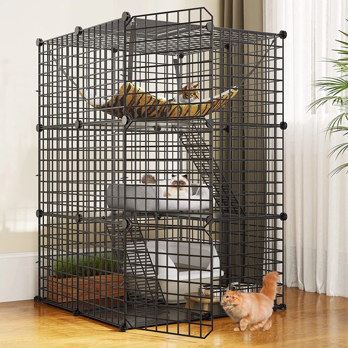 Homemade Cat Pen