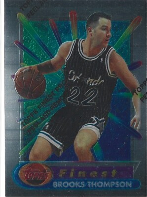1994-95 Topps Finest - #196 Brooks Thompson (RC) | eBay