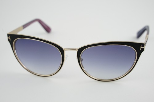 Tom Ford TF 373 Nina 56-21-135*2 Black Platinum/Blue Gradient ...