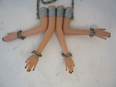 Barbie arms pendent 26" necklace - PT | eBay