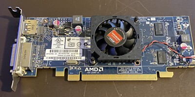 AMD ATI Radeon HD 6450 1GB PCIe DVI DPort LP Low Pro Video Card ATI-102 ...