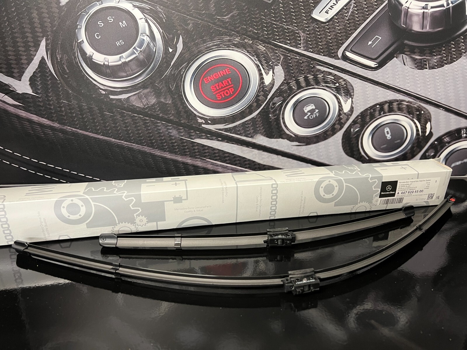 New GENUINE Mercedes-Benz W447 Viano Vito Front Wiper Blades ...