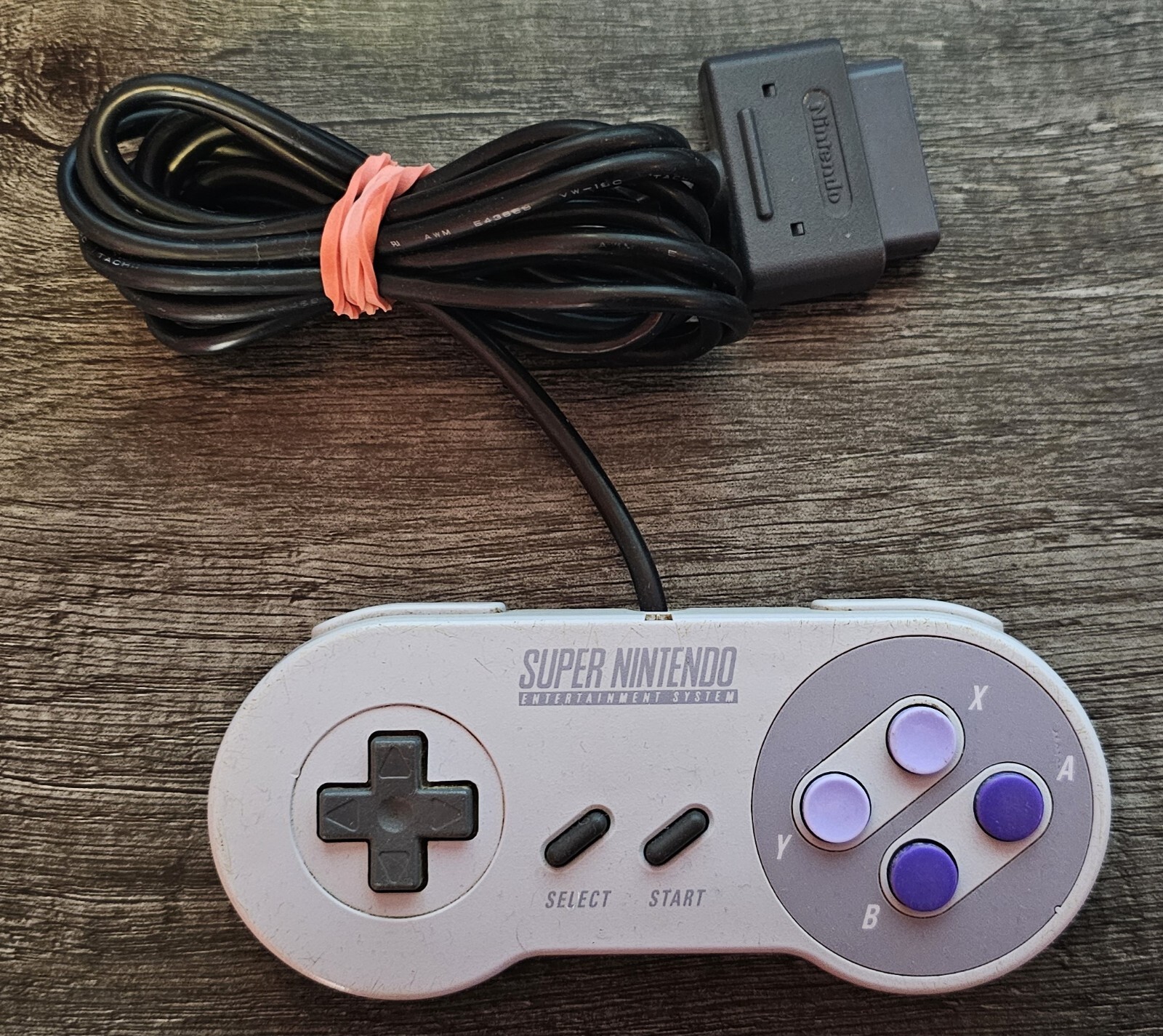SNES Super Nintendo Original Controller Authentic OEM OFFICIAL SNS-005 ...