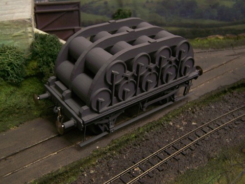 K71 GWR/BR Cordon Wagon 7mm O Gauge, 3D Printed body it fit a 10 foot ...