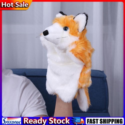 Fox Hand Puppet Baby Kids Doll PlushToys Hot | eBay