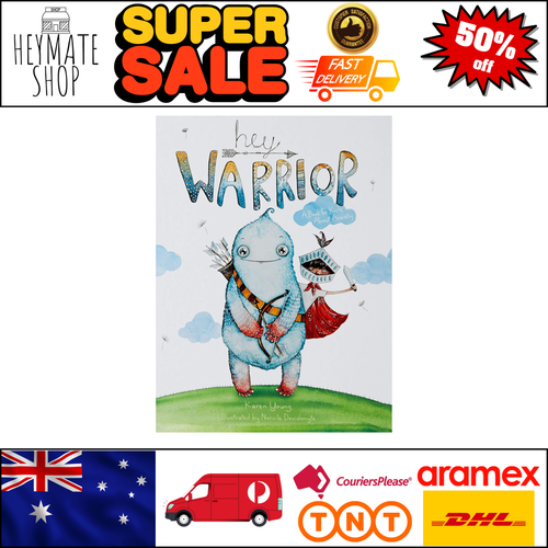 Hey Warrior: A Book for Kids About Anxiety by Karen Young Hardcover ...