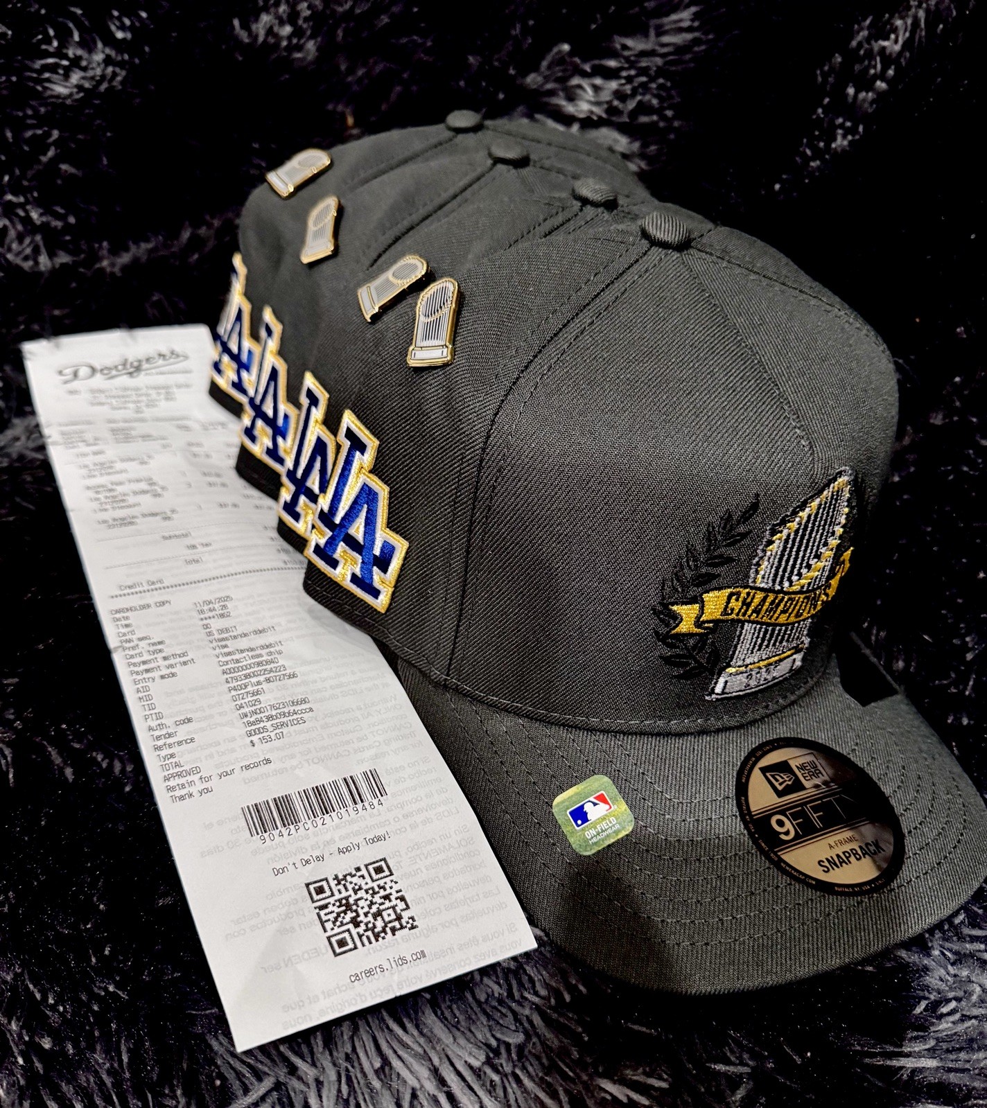 IN-HAND! 2025 World Series Champions Parade 9FIFTY A-Frame Snapback ...