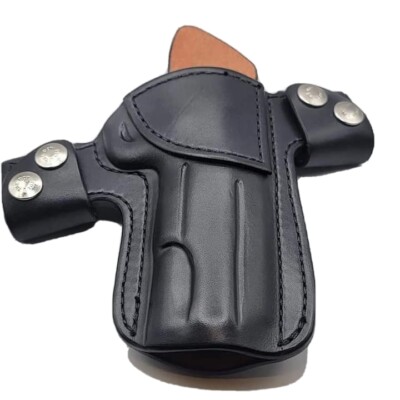 Custom Leather 1911 Holster Snap On OWB | eBay