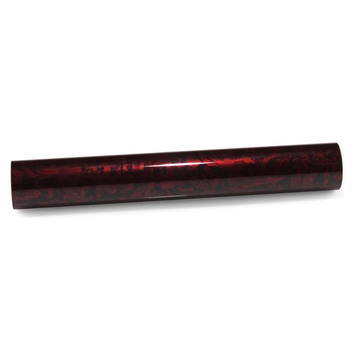ESSMO PET Marble Forged Gloss Carbon Fiber Red Car Vehicle Vinyl Wrap ...