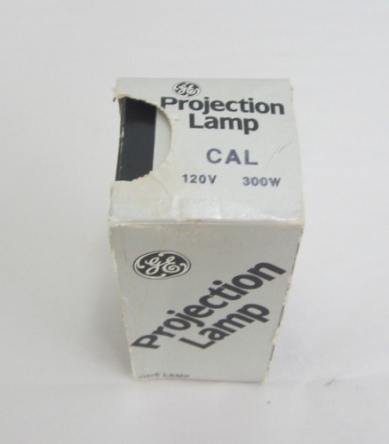 CAL PROJECTOR PROJECTION LAMP BULB GE 300W / 120V | eBay