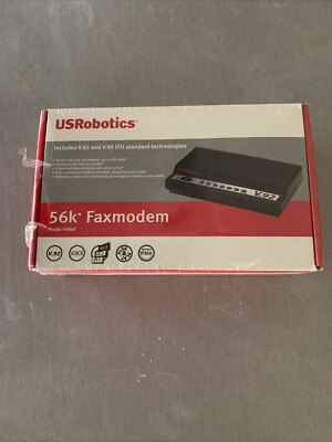 USRobotics 5686G 56K External Faxmodem V92 V90 USR5686G New Sealed | eBay