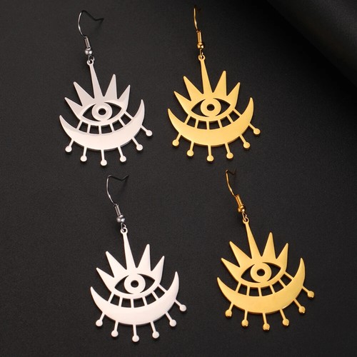 HotEvil Eye Pendant Drop Earring Dangle Earrings Protection Charm ...