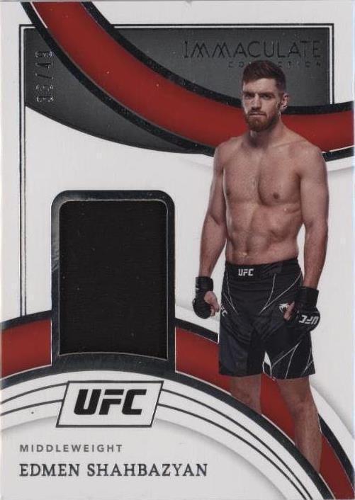 2022 Panini Immaculate Collection UFC - Remarkable Memorabilia Edmen ...