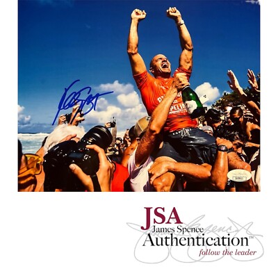 Kelly Slater Signed Autographed 8x10 Photo 11x World Champ WSL Surf ...