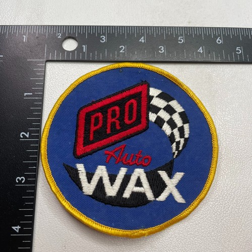 Vtg PRO AUTO WAX Patch (Car Auto Related) 32NW | eBay