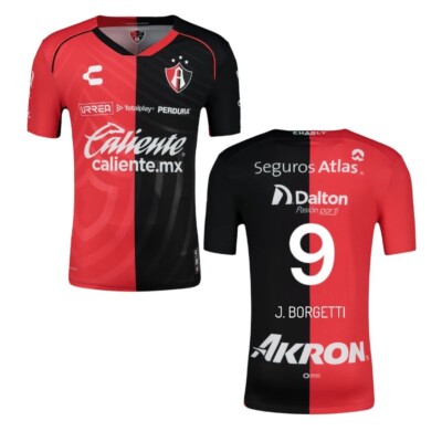 ATLAS 24/25 Home Jersey - Logo Plat - J. BORGETTI # 9 - XXXL Reg Fit | eBay