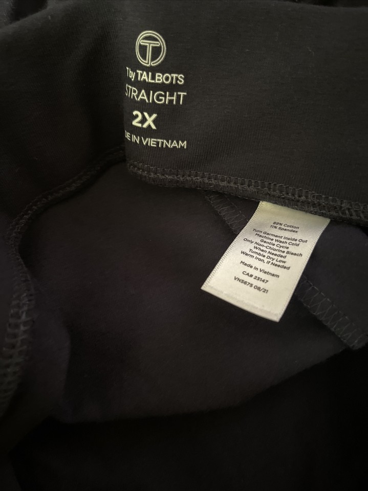 T by Talbots Women's Stretchy Wide Leg Pants | eBay