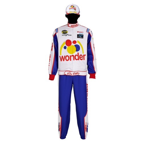 Ricky Bobby Racing Costume Jumpsuit Hat Cap Outfit Suit Adult Men ...